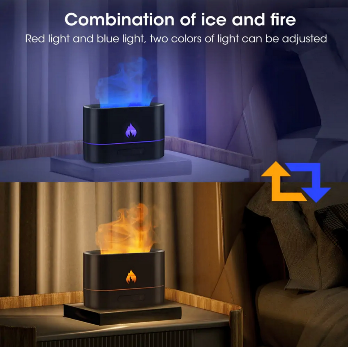 Double Color Flame Diffuser – jmlstore